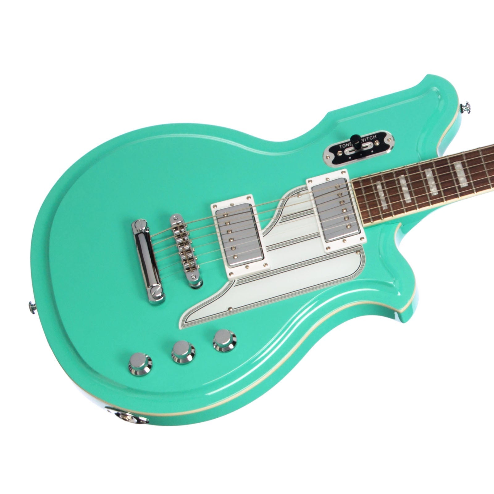 Airline Guitars MAP Baritone Seafoam Green | Airline Guitars