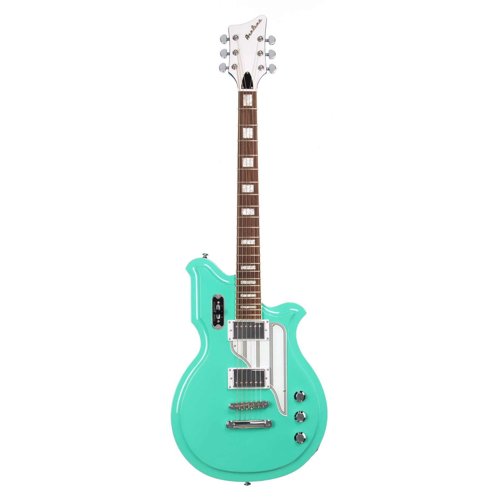 Airline Guitars MAP Baritone Seafoam Green | Airline Guitars